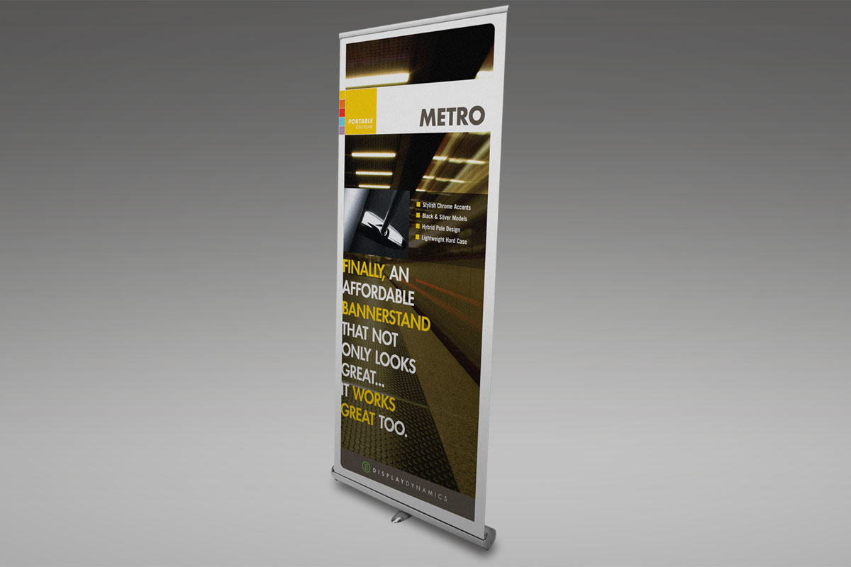 Metro | Banner Stands | Display Dynamics Ltd.